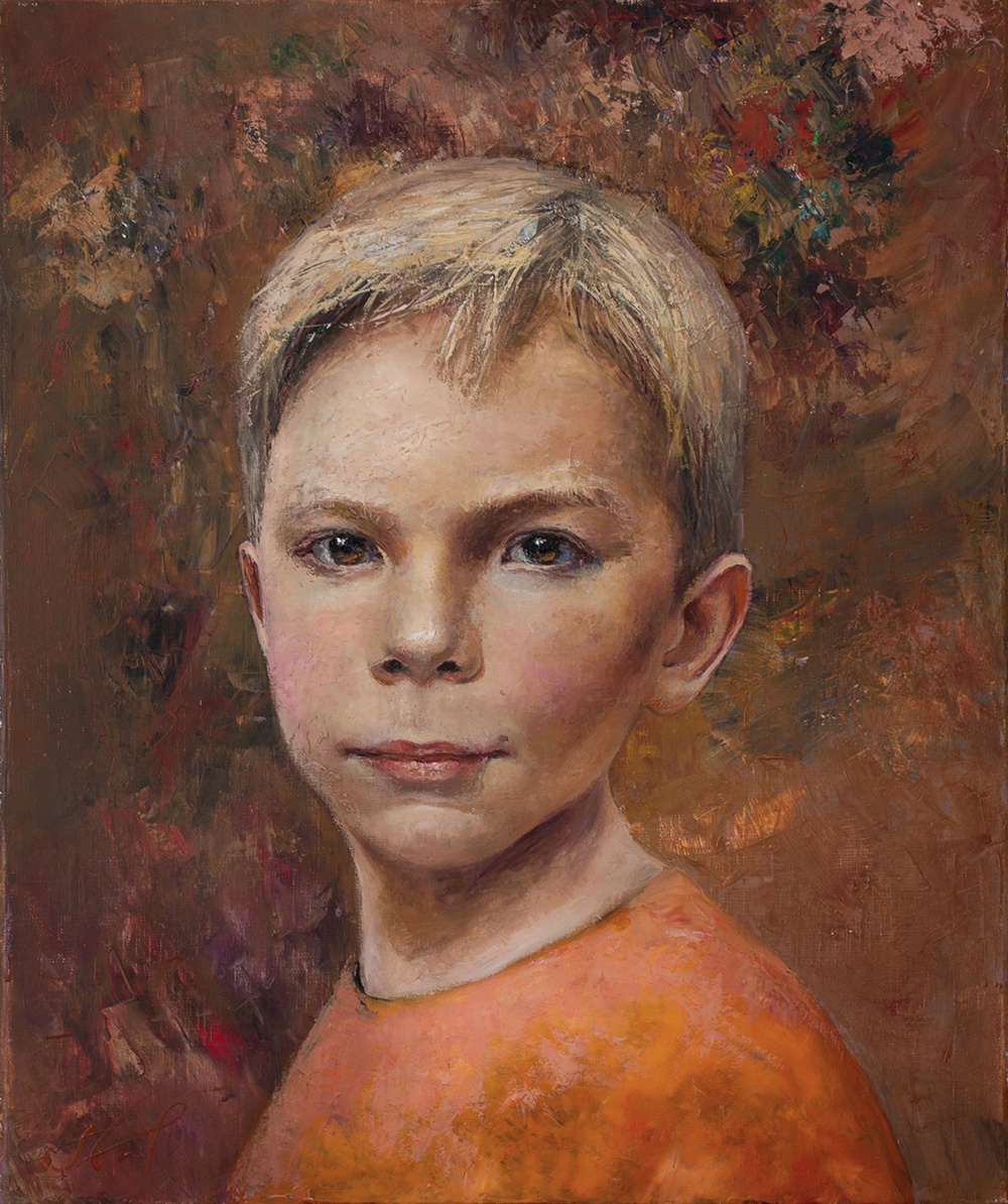 Portraits | Peinture huile sur toile, portraits, mosaïque, livre ...